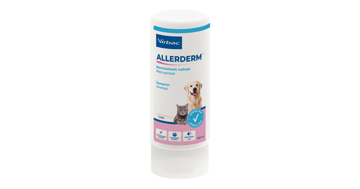 Allerderm™ Champú Piel Normal - Perros y Gatos - Virbac Spain