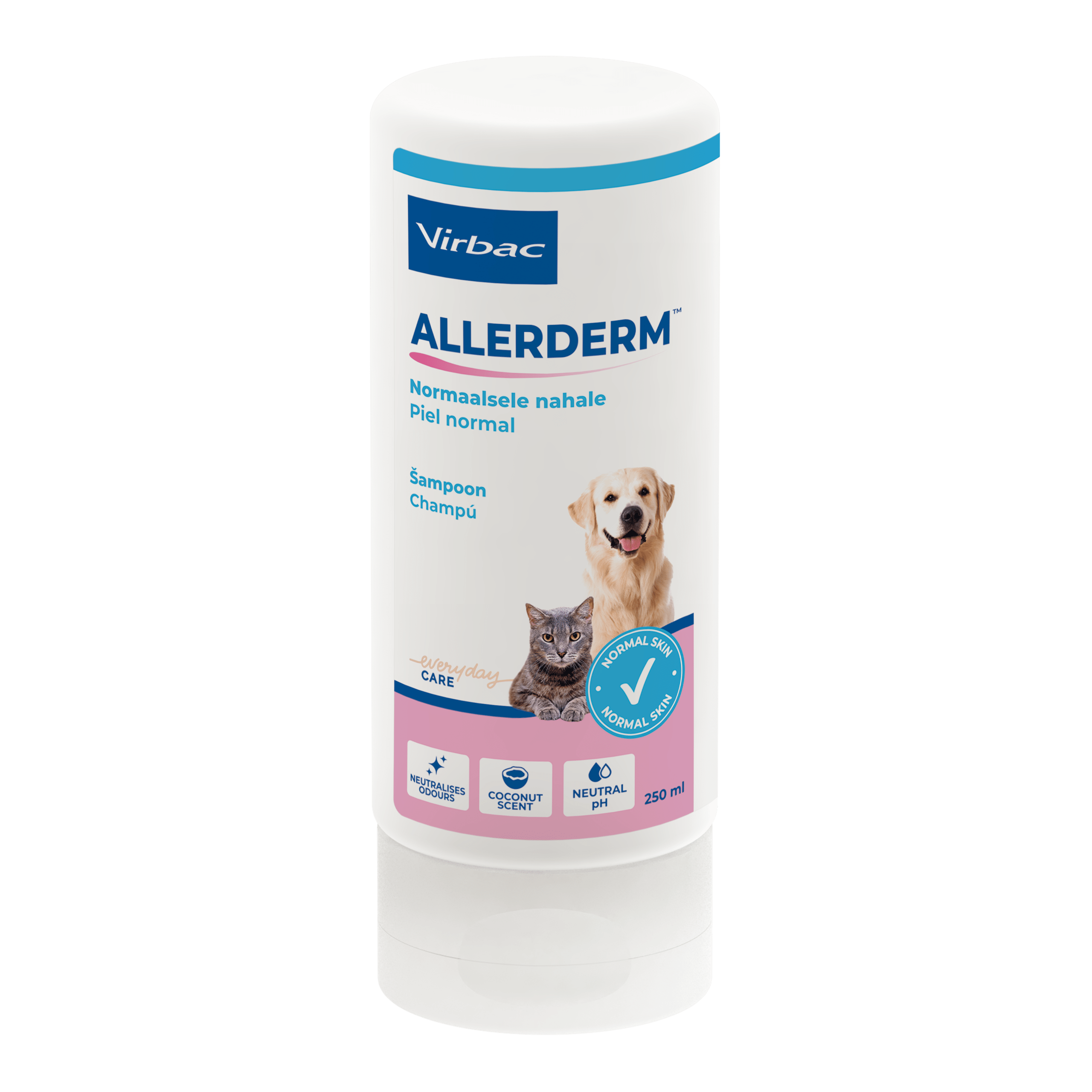 Allerderm™ Champú Piel Normal - Perros y Gatos - Virbac Spain